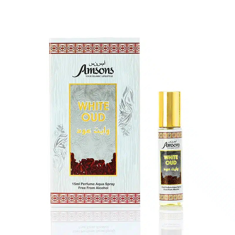 White Oudh Perfume for Men 15ml | Amsons