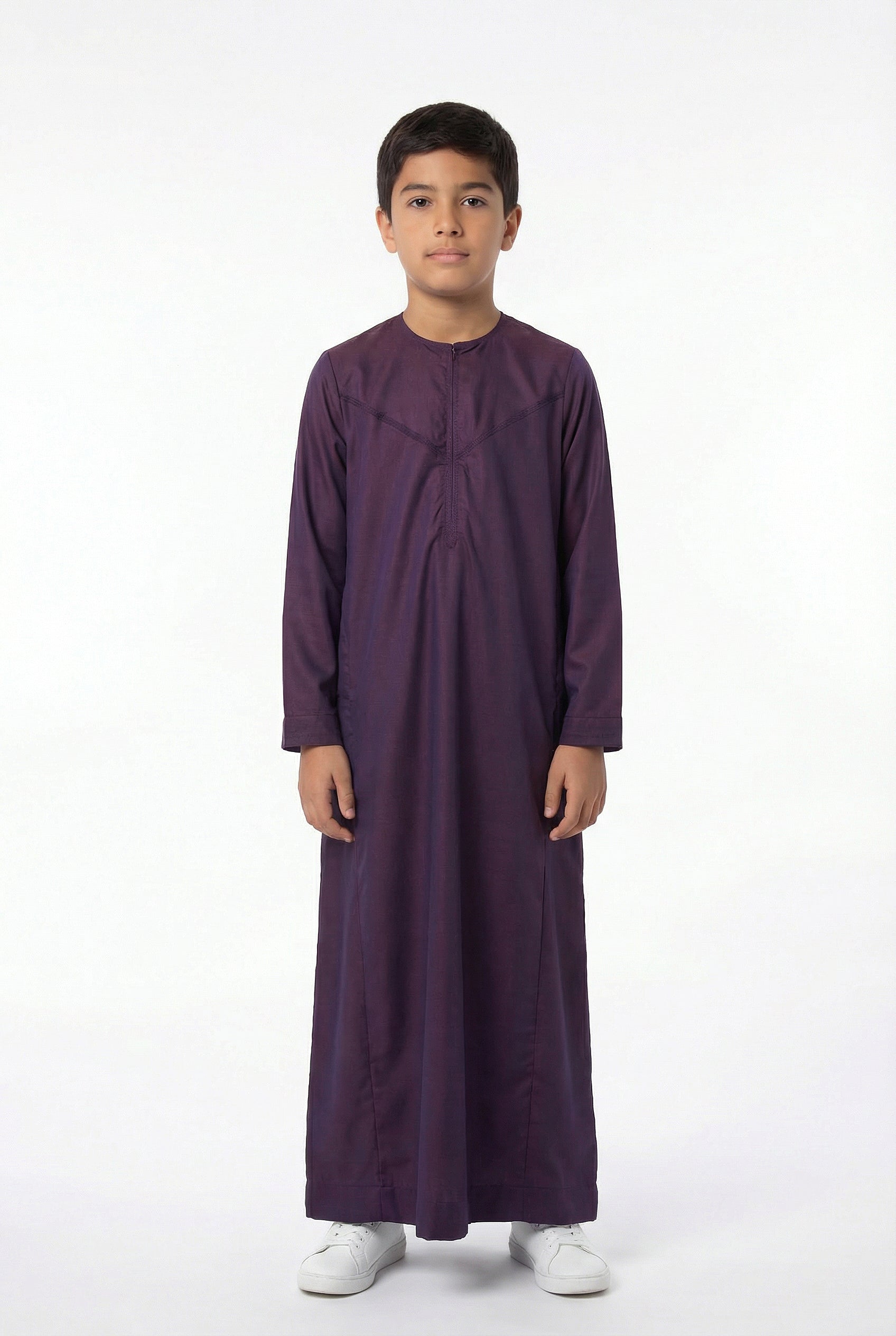 Boys Omani Thobe Purple ASB 807 Col 1 | Amsons