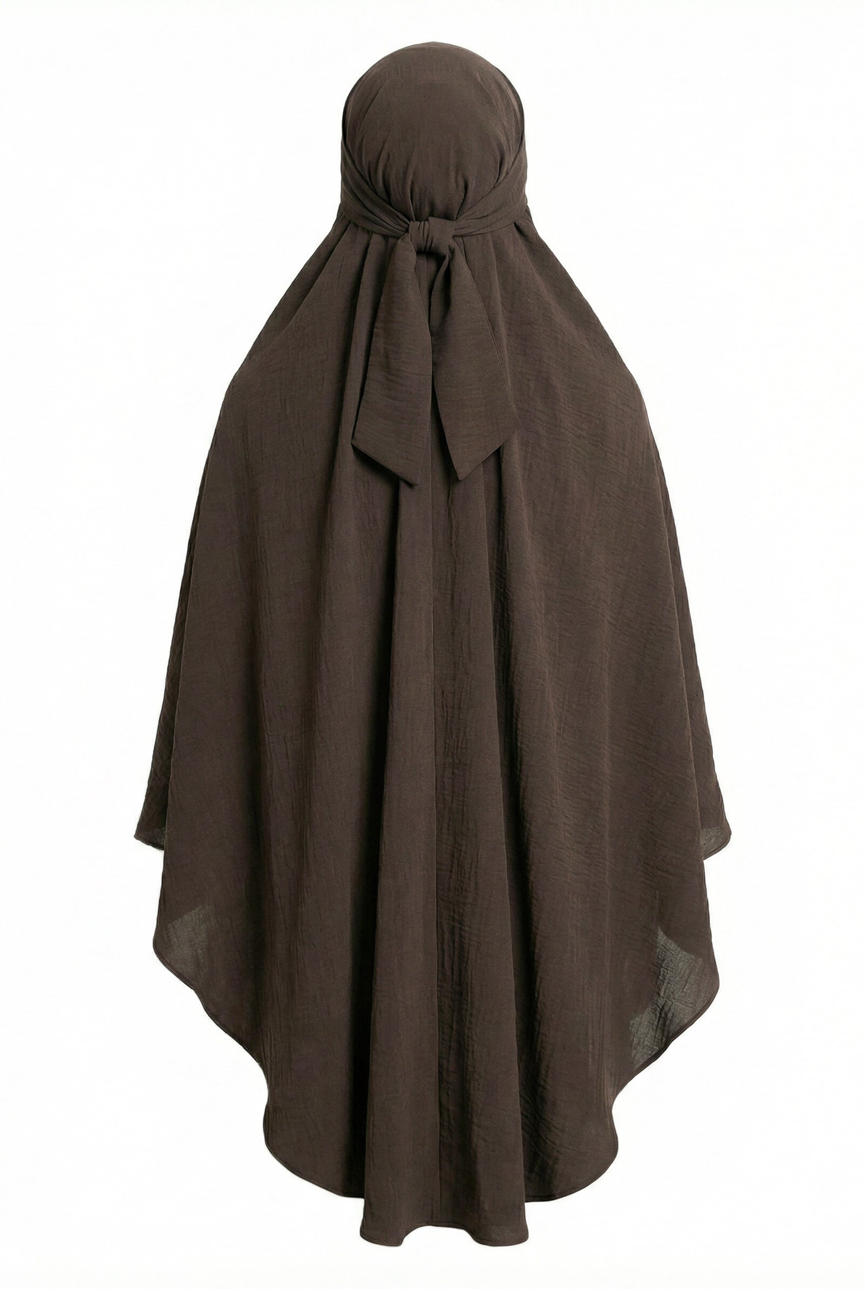 One Piece Khimar Brown Col 48 | Amsons