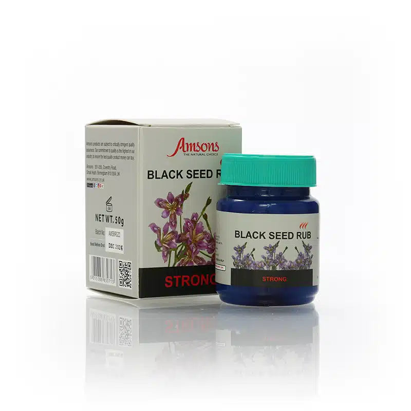 Black Seed Rub Strong 50g | Amsons