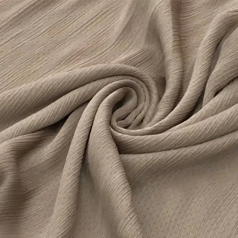 Satin Silk Jacquard Sand Hijab | Amsons