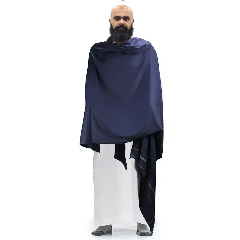 Men's Premium Navy Shawl | Amsons